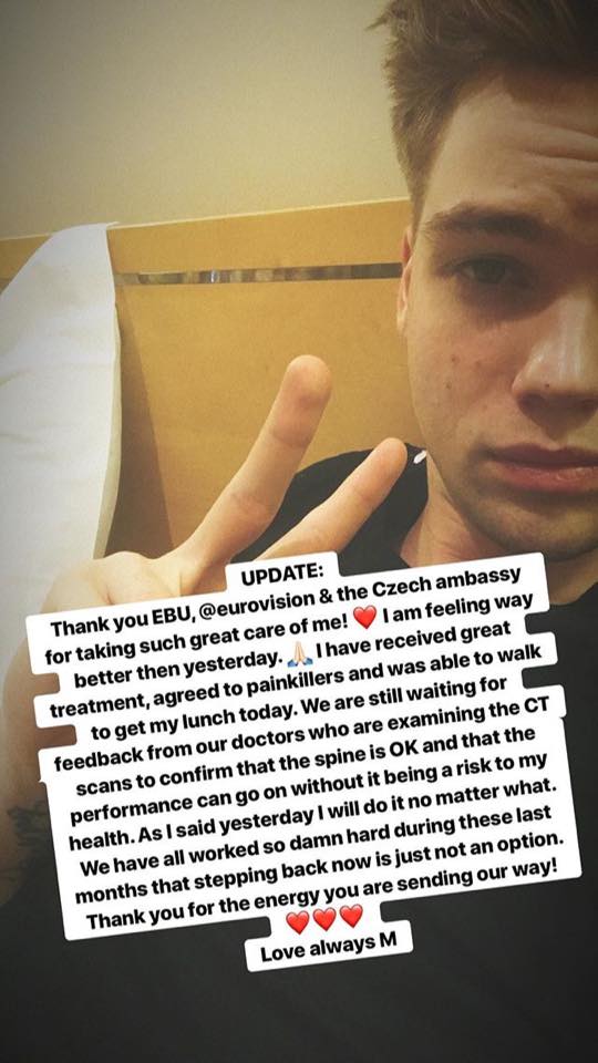 #CZECH REPUBLIC – LATEST on Mikolas Josef – Eurovision Ireland
