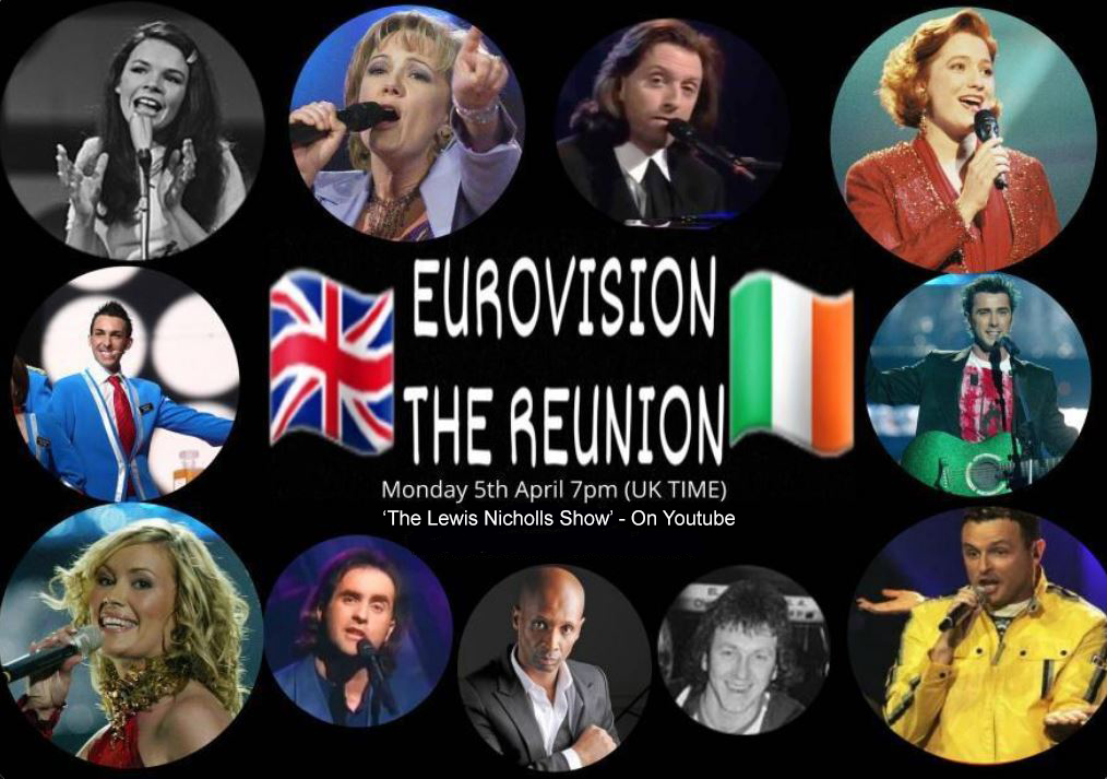 #UK #Ireland Eurovision Reunion @ The Lewis Nicholls Show! – Eurovision ...