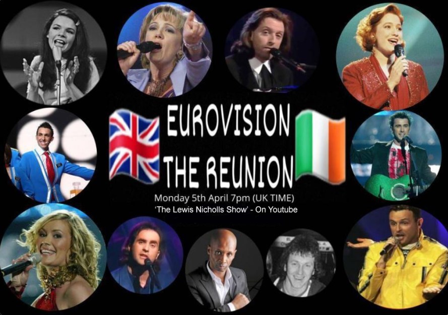 #UK #Ireland Eurovision Reunion @ The Lewis Nicholls Show! – Eurovision ...