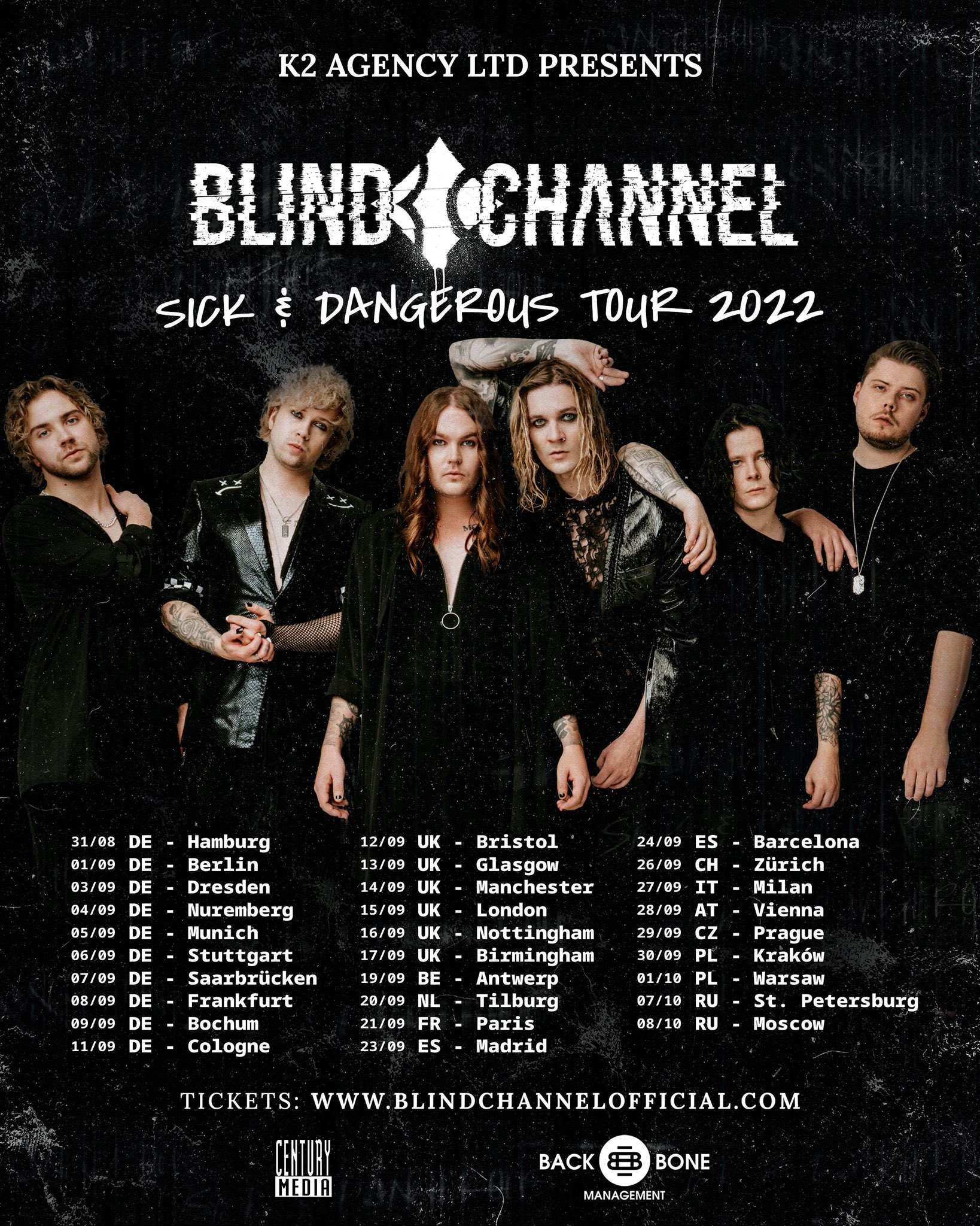 #FINLAND: Blind Channel To #TOUR The UK & Beyond – Eurovision Ireland