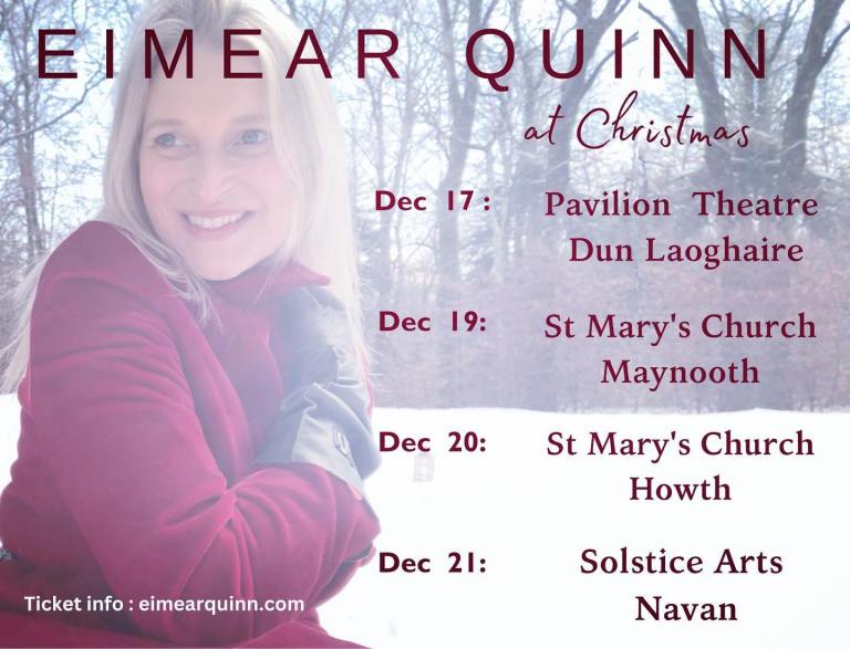 🇮🇪 #IRELAND: Eimear Quinn’s 2022 Christmas Concerts – Eurovision Ireland