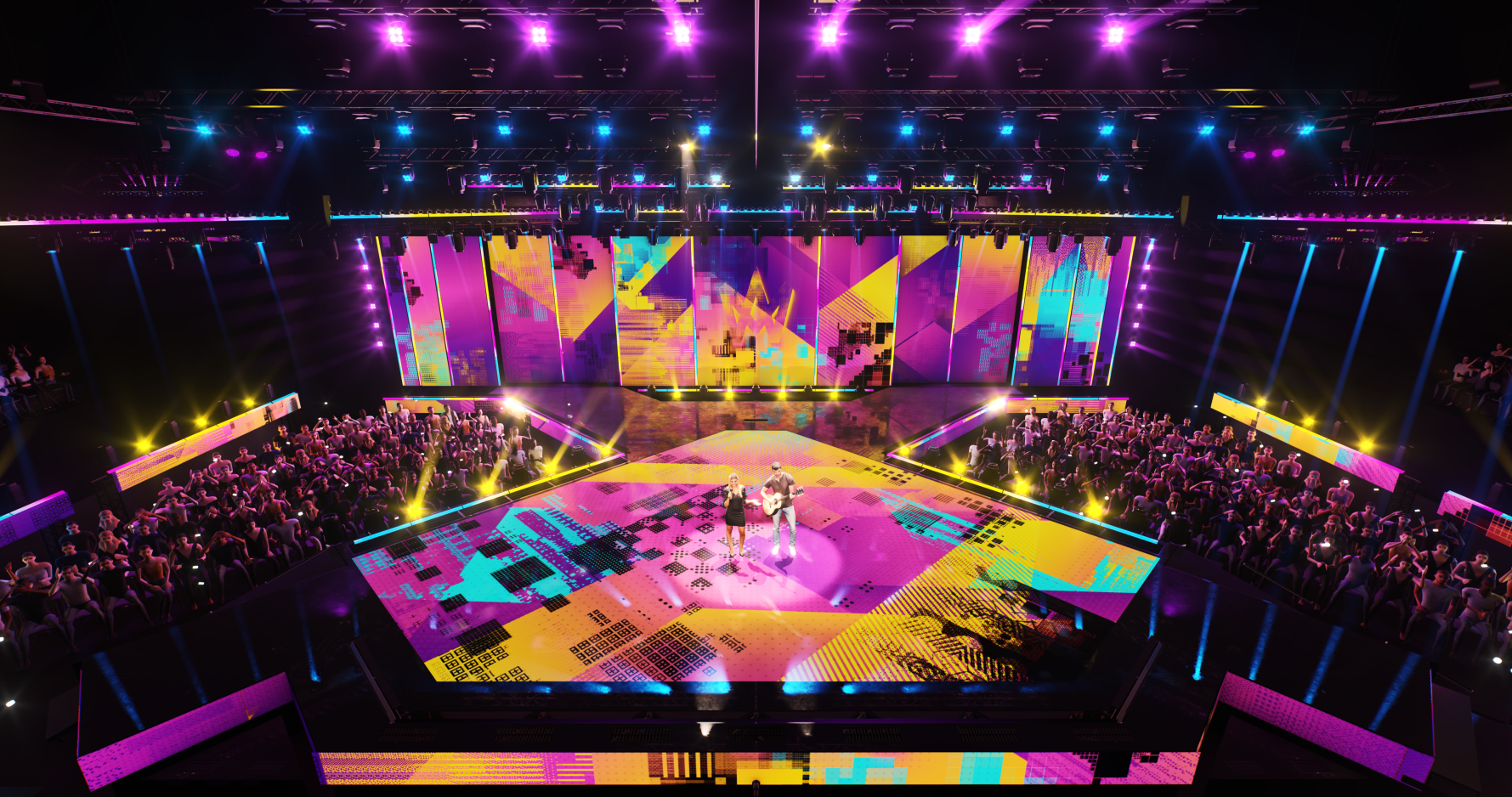 🇸🇪 #SWEDEN: Melodifestivalen 2026 Stage Design Revealed – Eurovision ...